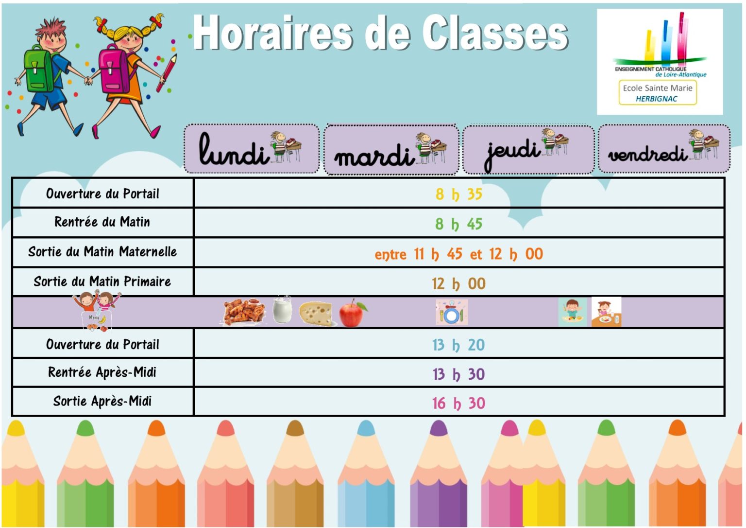 Horaires